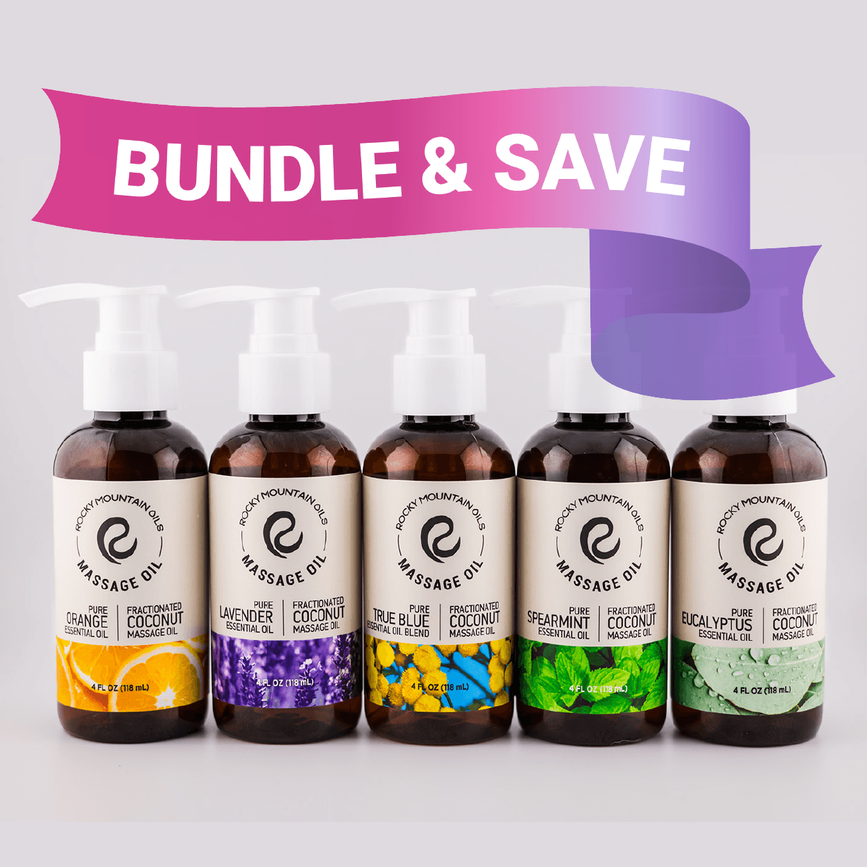 Premium Massage Oils Bundle – Rocky Mountain Oils