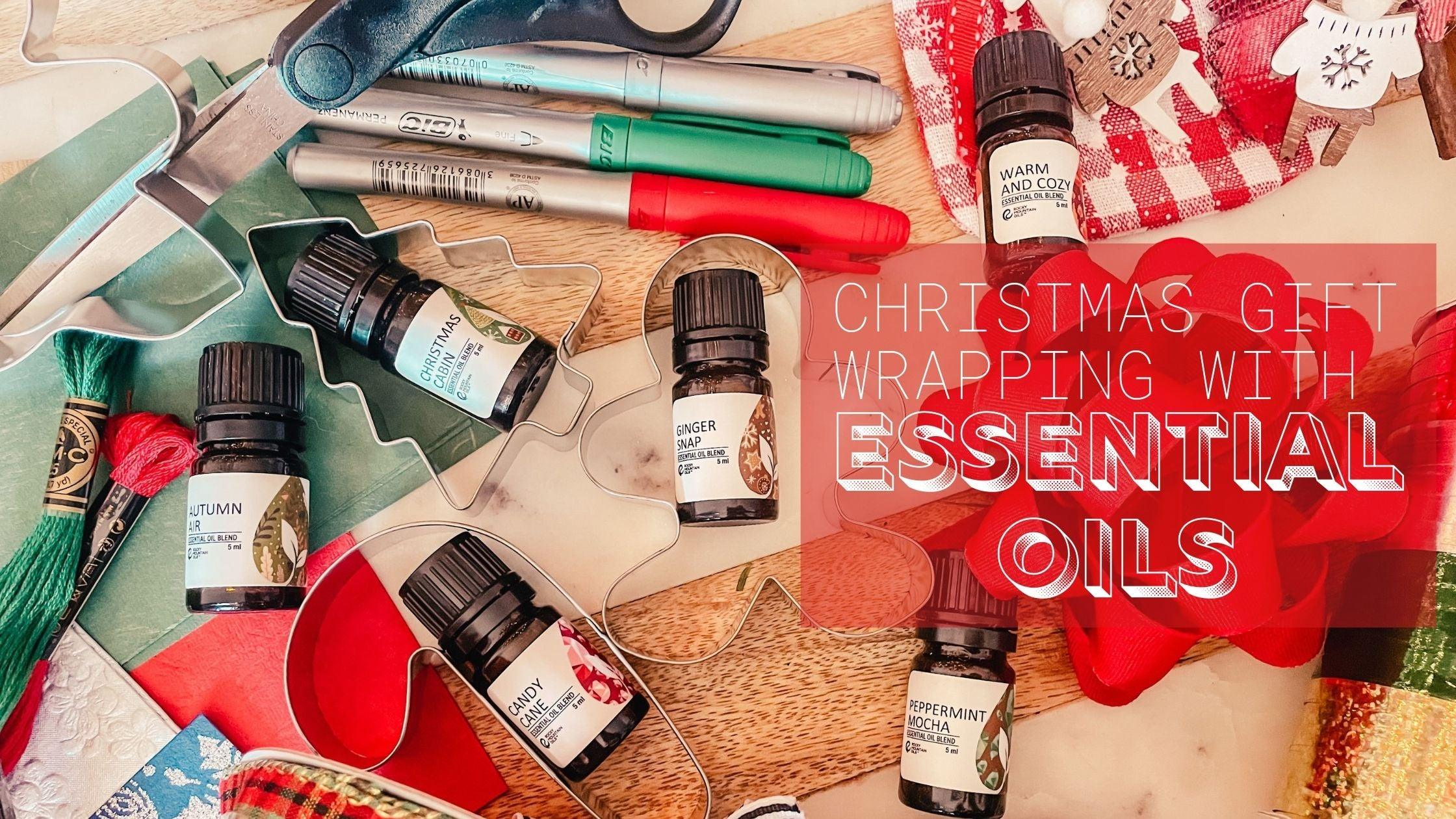 Christmas Gift Wrapping with Essential Oils – Rocky Mountain Oils