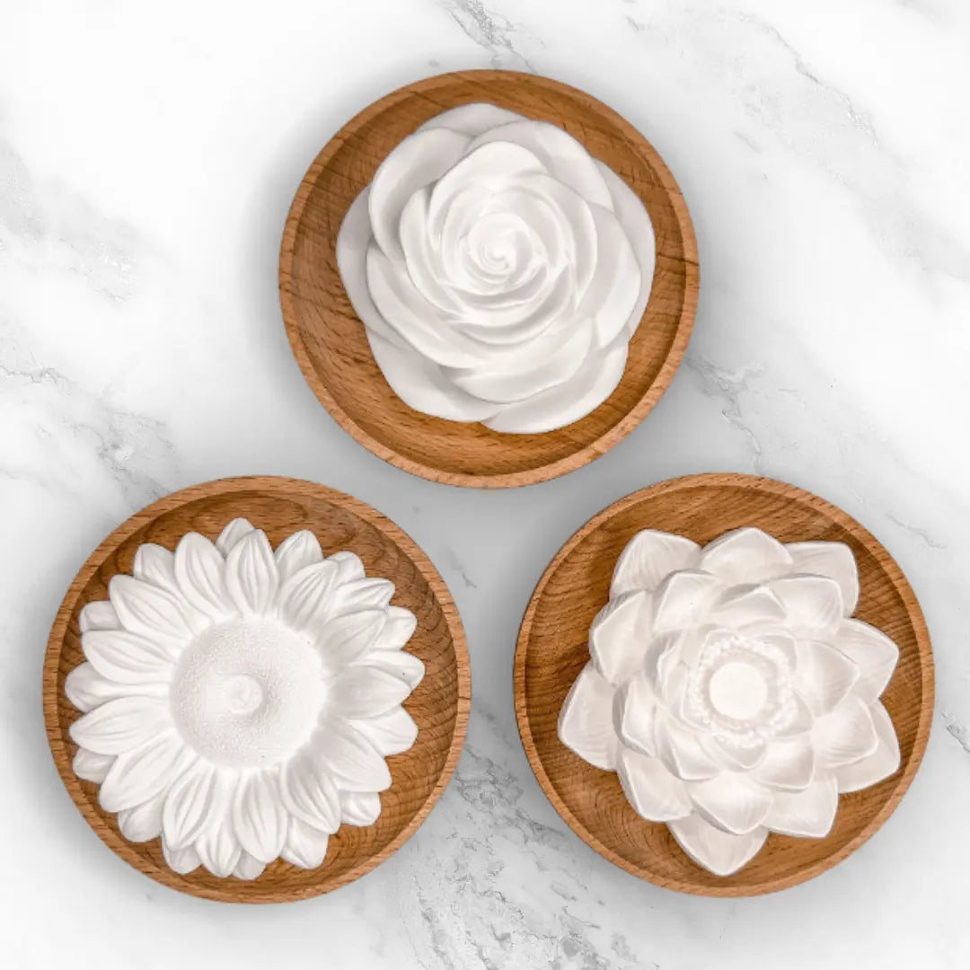 Handcrafted Ceramic Flower Diffuser | Rocky Mountain Oils