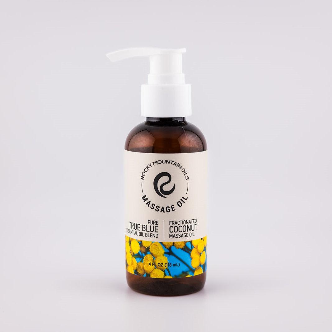 True Blue Massage Oil - 4oz – Rocky Mountain Oils